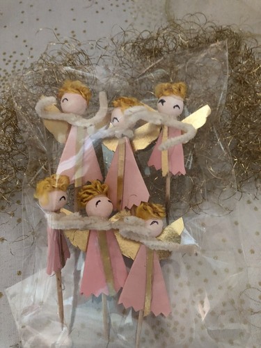 Vintage Inspired, Handmade Angel Picks (6) Pink! | eBay