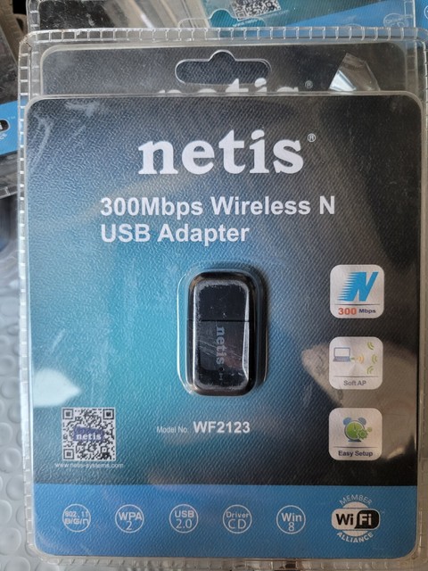 Netis Wireless 300mbps Nano USB Adapter Model WF2123 for sale online | eBay