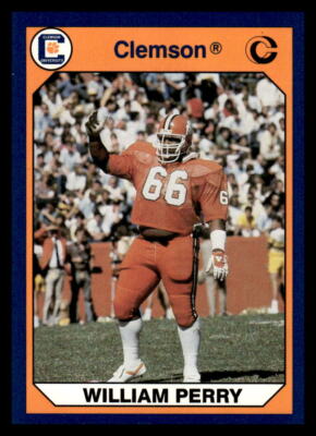 1990 Collegiate Collection Clemson Tigers #C3 William Perry Promos | eBay
