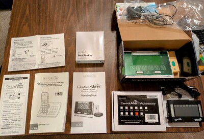 Serene Innovations Amplified Phone System Central Alert Clock Receivers ...