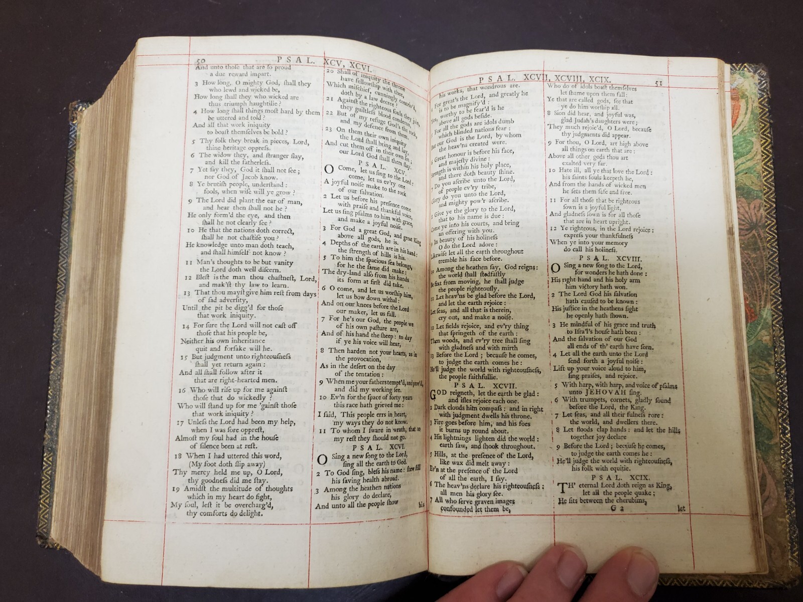 1751 KJV Holy Bible, Scottish Binding, Printed at Oxford by Thomas ...