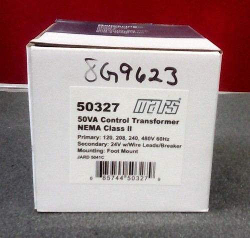 Mars 50327 50VA Control Transformer NEMA Class II. | eBay