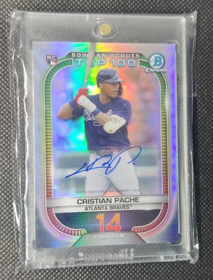 2021 Bowman Top Prospects Christian Pache Autograph /50 | eBay