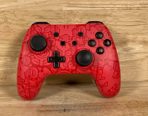 PowerA 1502684-01 Red Super Mario Wired Gaming Controller for Nintendo ...