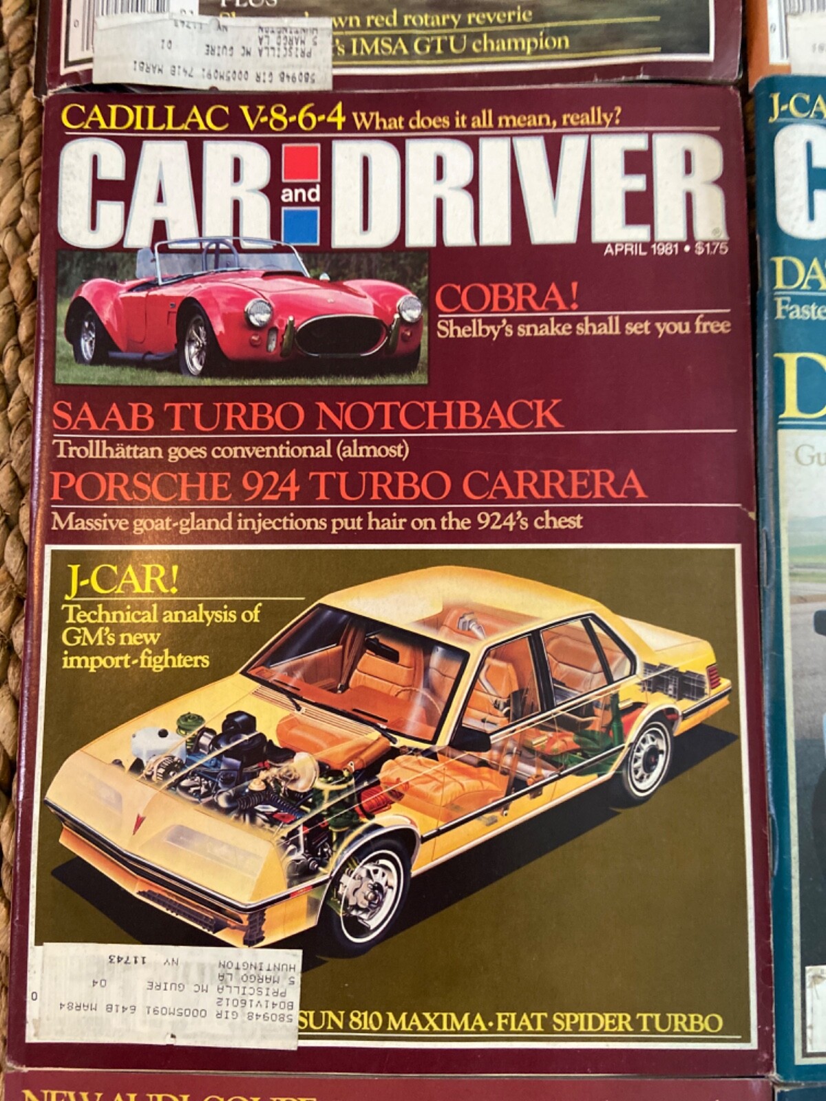 1981 Car and Driver Magazines | eBay