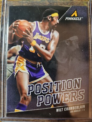 2013-14 Panini Pinnacle Wilt Chamberlain Position Powers #20 Los ...