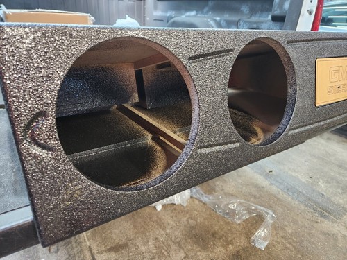 2014 - 2018 Custom GMC Sierra Crew Cab subwoofer box Quad 8" Ported | eBay