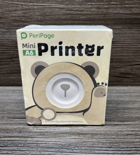 PeriPage Mini A6 Bear Printer *NOS* | eBay