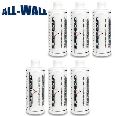 Super-Bond Drywall Mud Bonding Additive - 6-Pack 16-oz. Bottles ...