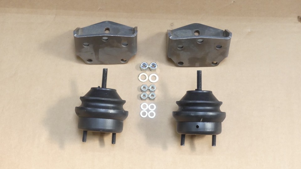 Cummins 4BT Low Universal New Engine Motor Mounts w/ New Liquid Motor ...