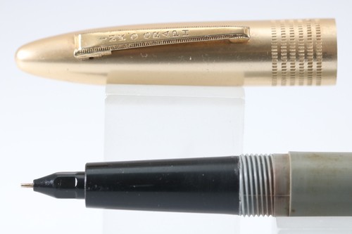 Vintage Inkograph Grey Pencil Pointed Fountain Pen, GT (Un-Inked) | eBay