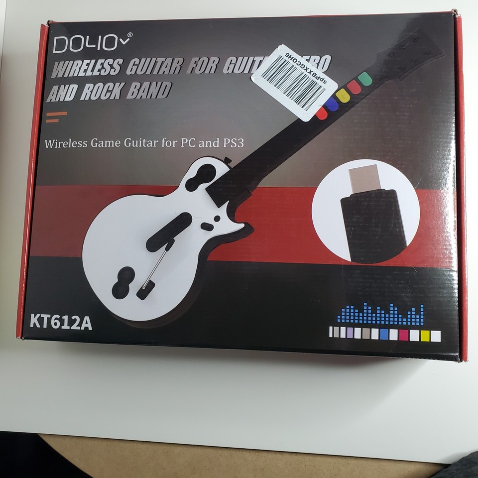 NBCP PC Guitar Hero Wireless Legends Rock Dongle Bundle WHITE - NEW | eBay