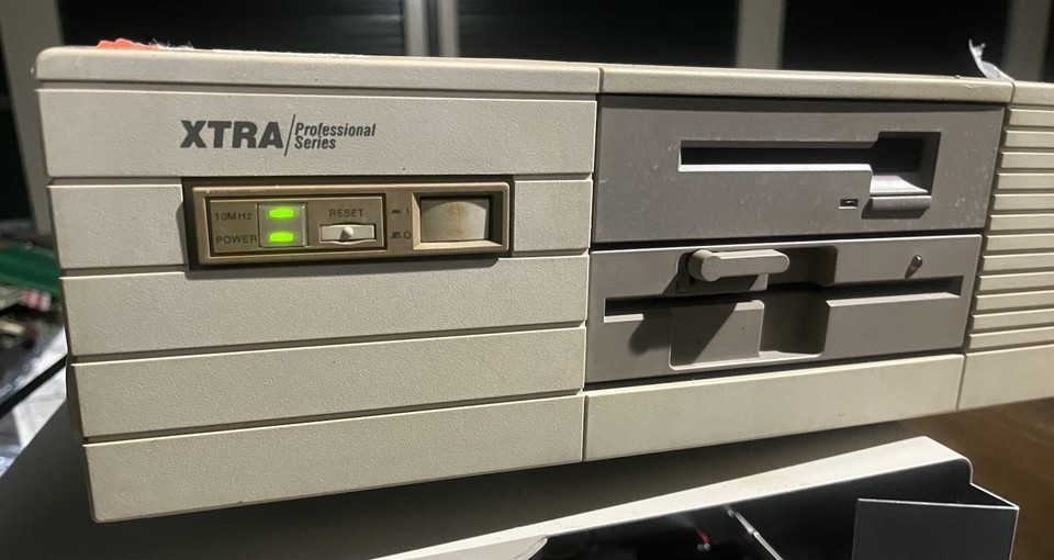 Vintage ITT Xtra Computer Powers On IBM Clone 8088 W/ 5”Floppy | eBay