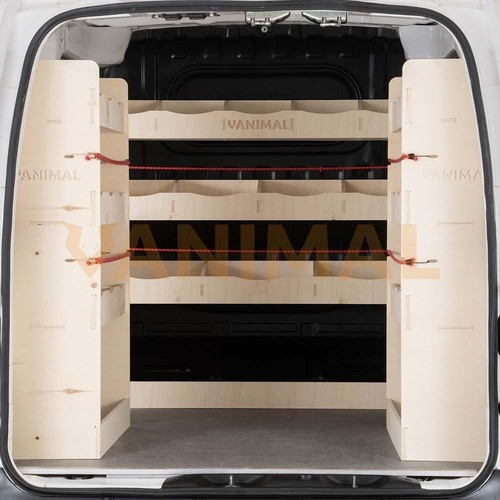 Nissan NV200 SWB Rear NS and OS Plus Full-Width Bulkhead Ply Racking ...