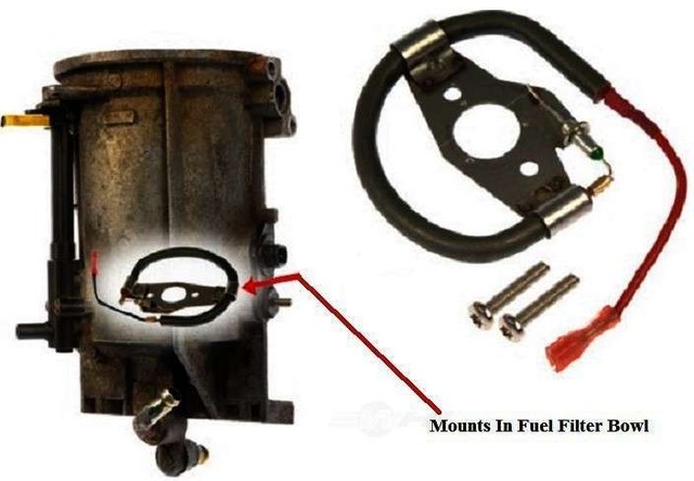 Diesel Fuel Heating Element-Stripped Chassis - Incomplete APDTY 015321 ...