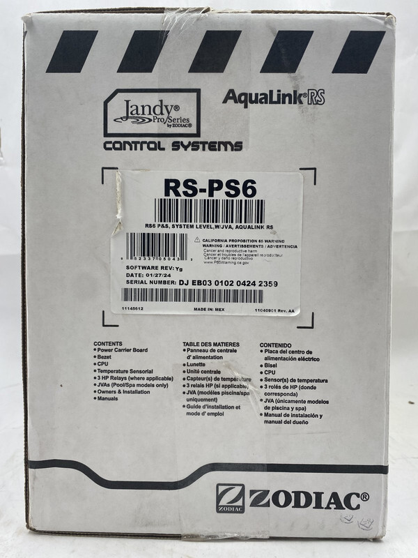 ZODIAC JANDY PROSERIES AQUALINK RS-PS6 CONTROL SYSTEM | eBay
