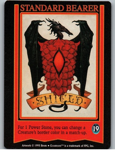 Standard Bearer Shield 19 | Guardians CCG English | Limited Edition R2 ...