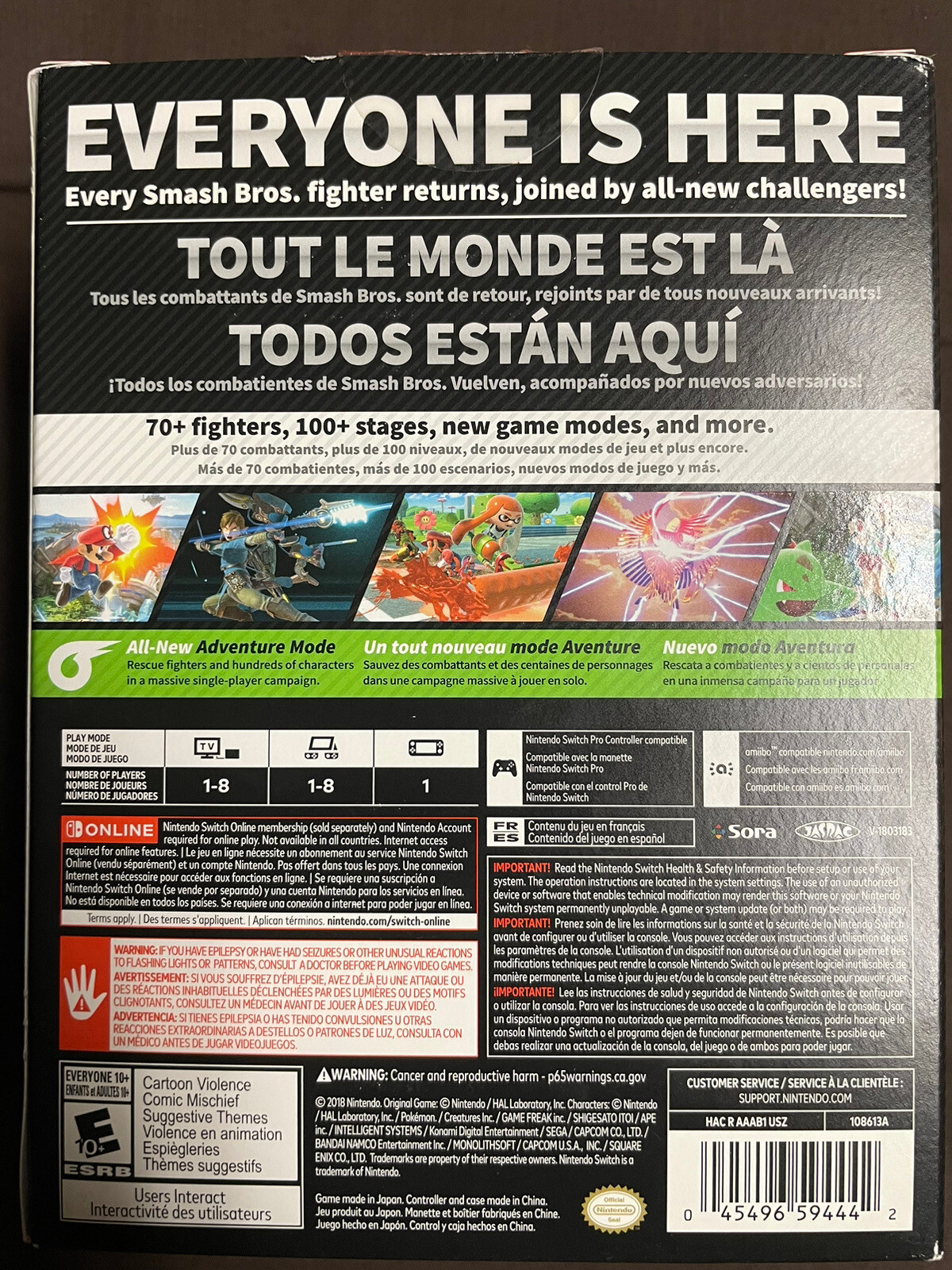 Super Smash Bros Ultimate [ Limited Edition Box Set ] (Nintendo Switch ...