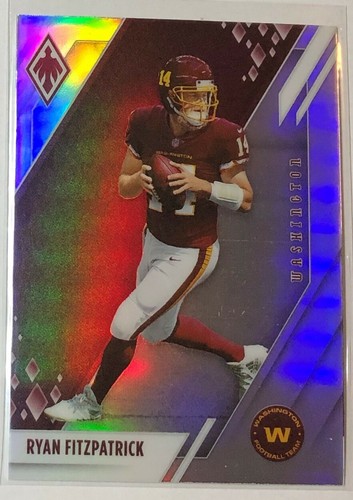Ryan Fitzpatrick SILVER PRIZM - Washington Commanders - 2021 Phoenix ...