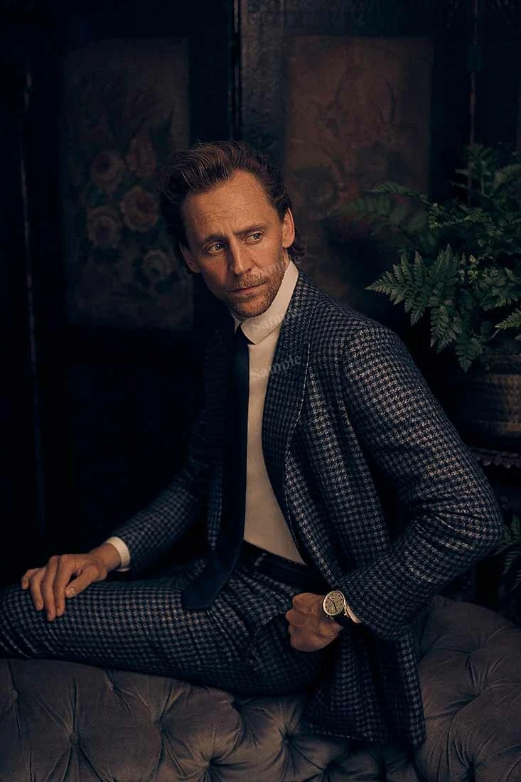 Tom Hiddleston Suit Photoshoot