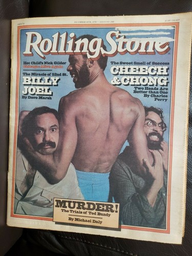 Cheech & Chong Billy Joel Rolling Stone Magazine Back Issue #280 Dec 14 ...