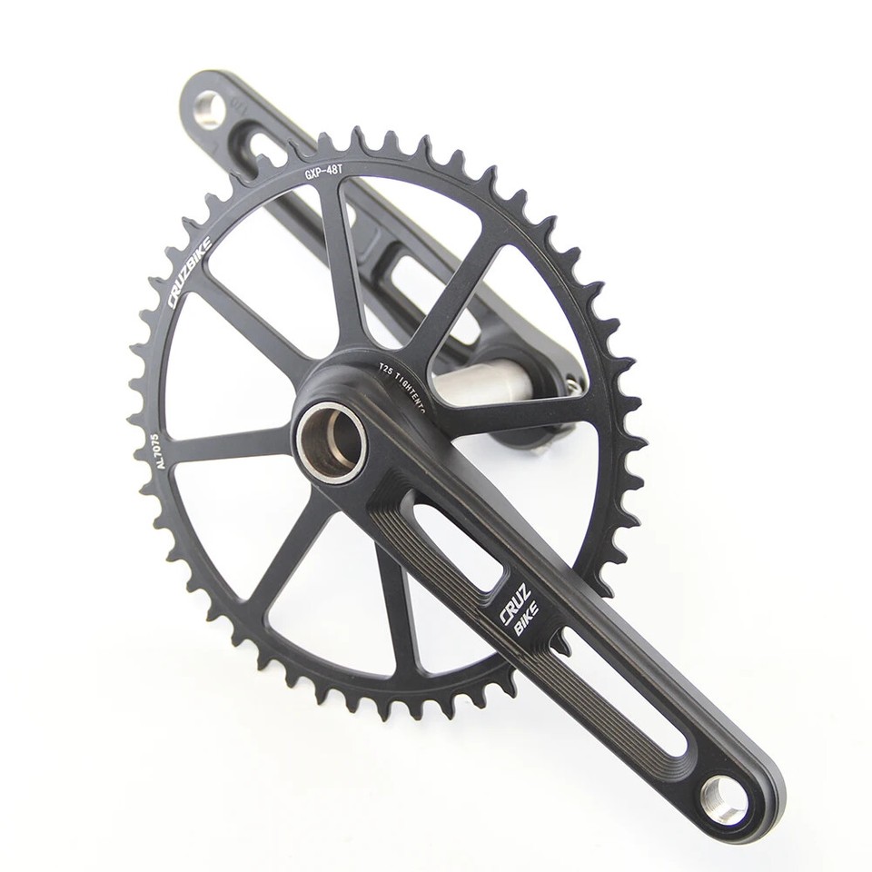 Folding Bike Crankset Ultralight 155/160/165/170/175mm Hollow Tech ...