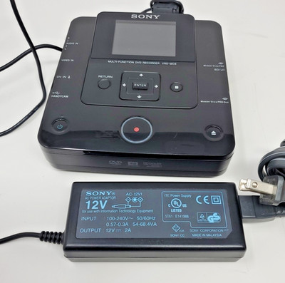 SONY VRD-MC6 DVDirect Multi-Function DVD Recorder Home Video Transfer ...