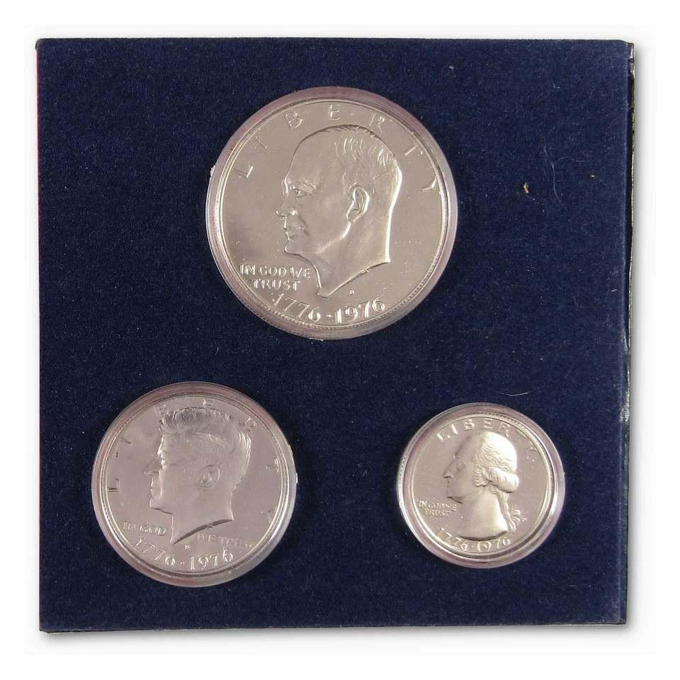 1776 - 1976 US Mint Bicentennial Silver Proof Set in Original ...