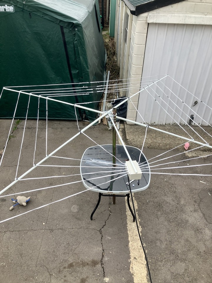 COBWEB ANTENNA 1 Kw 7 BAND HF TWIN WIRE 4-6-10-12-15-17-20. Free ...