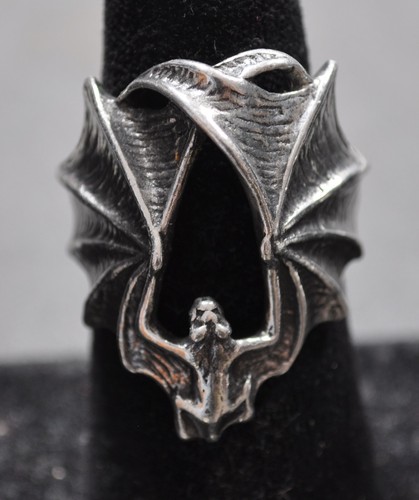 Alchemy England Pewter Stealth Bat Ring | eBay