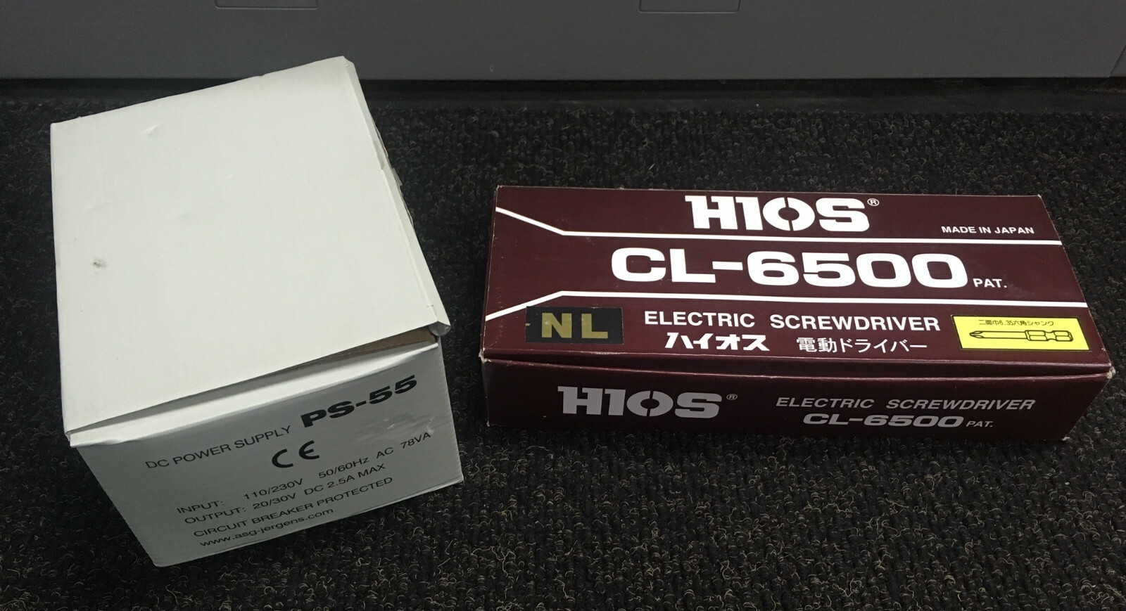 H1OS CL-6500 ELECTRIC DRIVER WITH ASG ASSEMBLY PS-55 POWER SOURCE | eBay