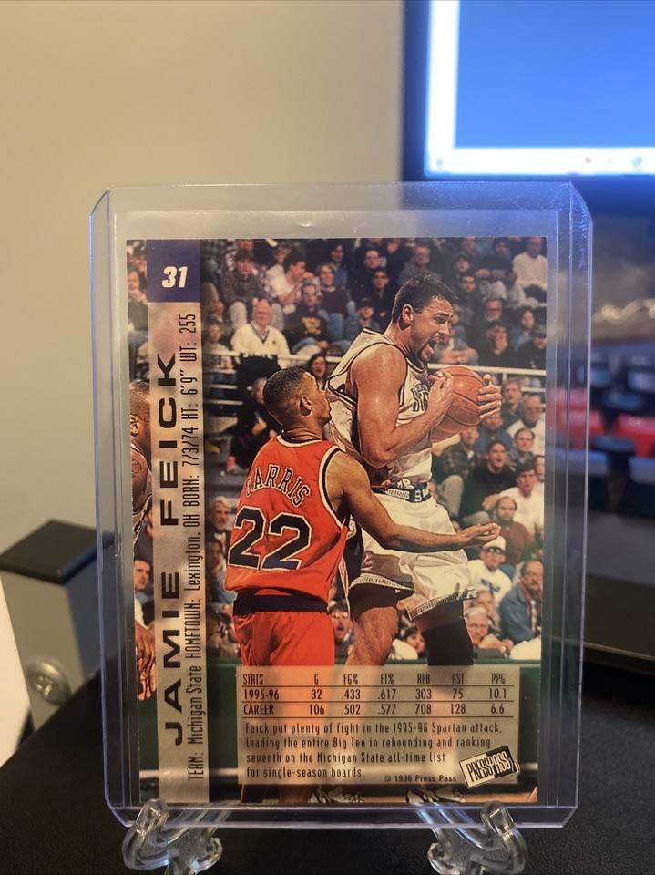 1996 Press Pass Swisssh Jamie Feick #31 | eBay