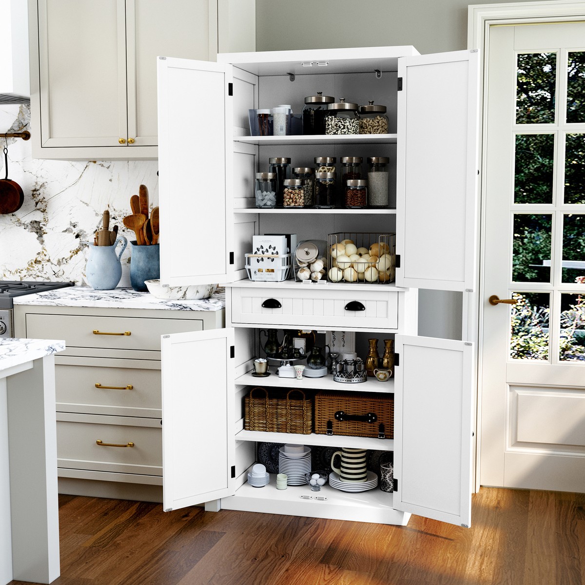 Huge Kitchen Pantries