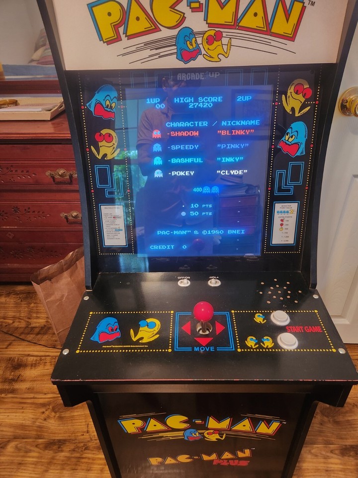 Retro Arcade MS Pacman Cabinet Galaga Dig Dug WIFI 14 Classic Video ...