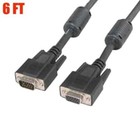 Lot of 2 6FT BELKIN VGA SVGA HD 15 Pin Male to Female Extension Cable ...