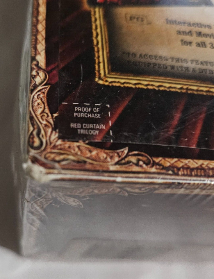 baz luhrman luhrmans luhrman's RED CURTAIN TRILOGY DVD NEW corner dings ...