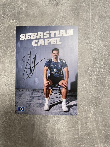 Sebastian Capel Autogrammkarte HSV Hamburger SV 2024/25 24/25 NEU | eBay