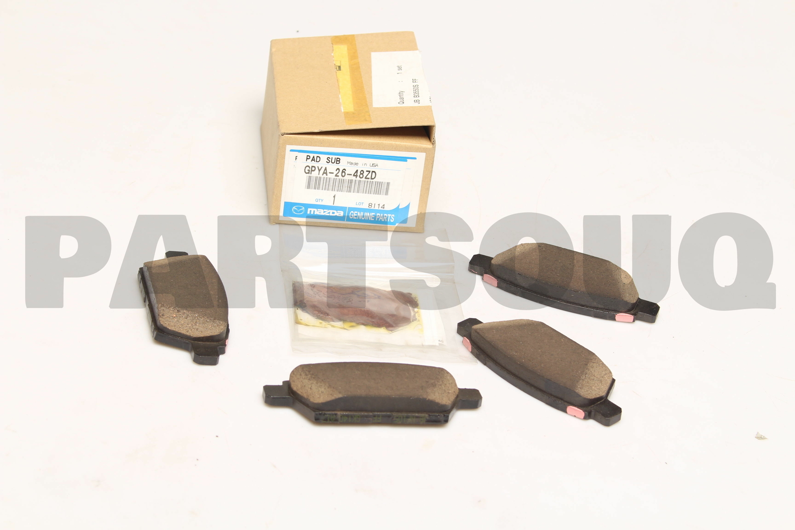 GPYA2648ZD Genuine Mazda PAD SUB SET,RR C GPYA-26-48ZD | eBay
