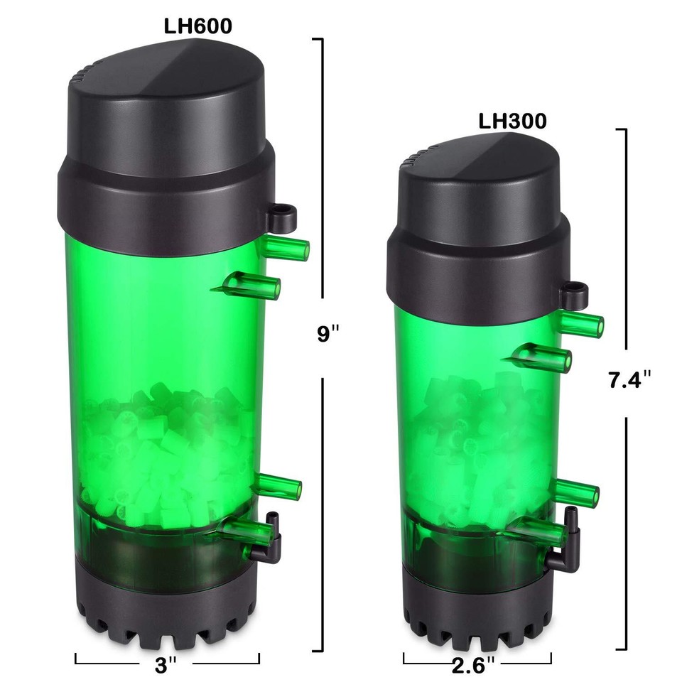 Fluidized Moving Bed Filter Bubble Bio Media for Aquarium Fish Tank(LH ...