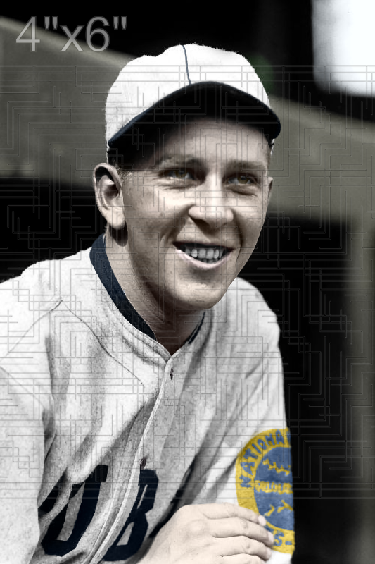 Howard Freigau - 1925 Chicago Cubs - choose a style - colorized print ...