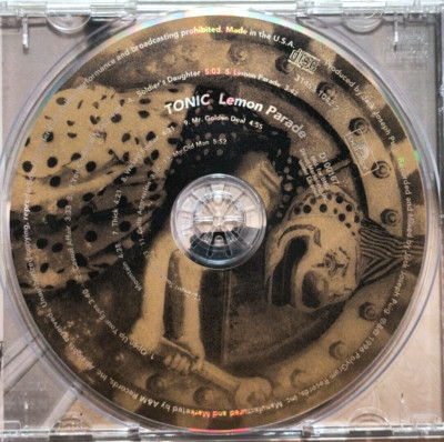Tonic - Lemon Parade (CD, 1996 Polydor) DISC ONLY -- VG- | eBay