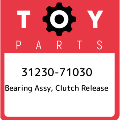 31230-71030 Toyota Bearing assy, clutch release 3123071030, New Genuine ...