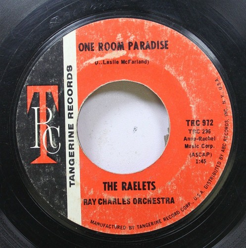Hear! Northern Soul 45 The Raelets - One Room Paradise / One Hurt ...
