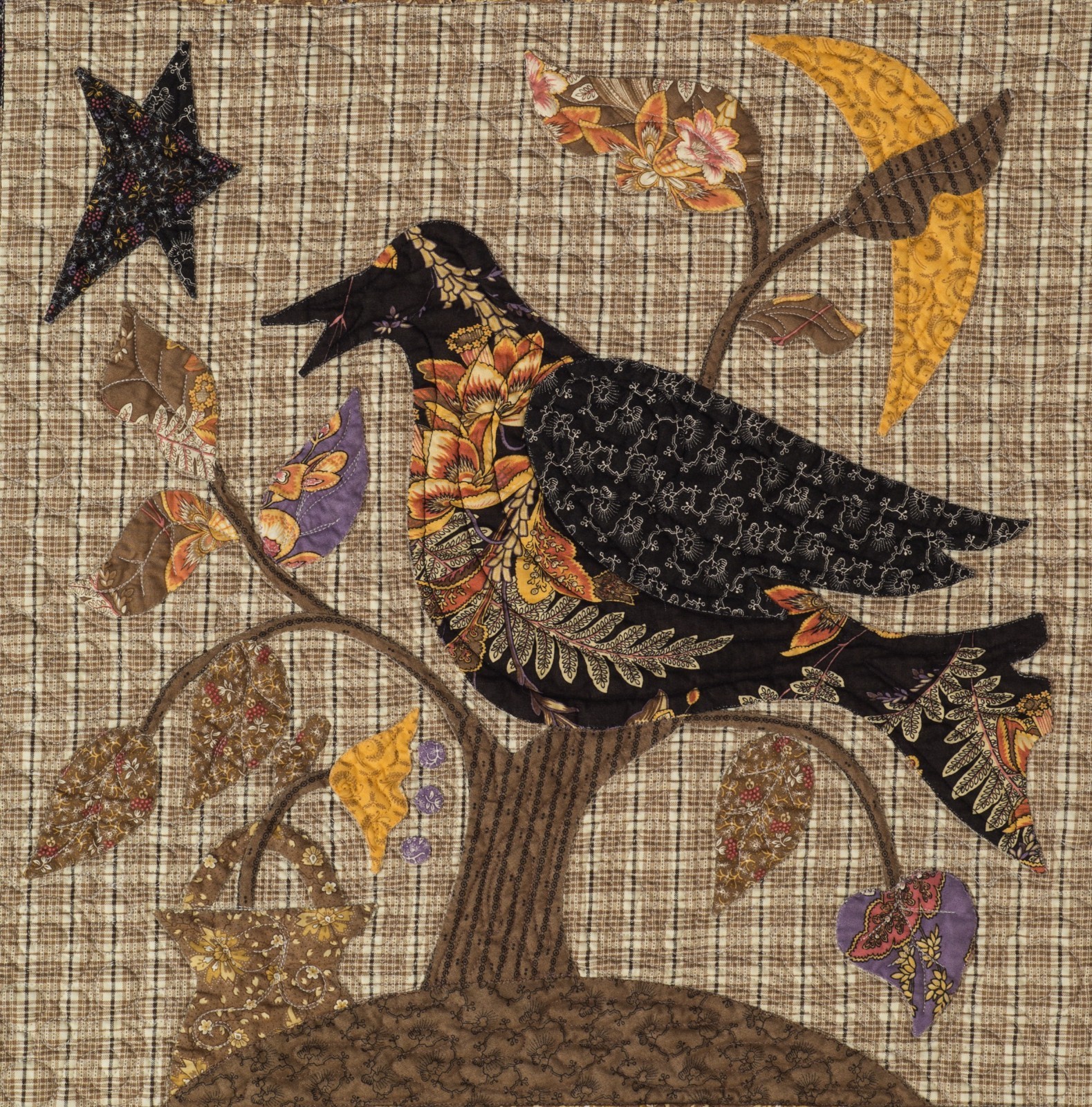 Wild Orchid Kit KIT2770 The Raven Pattern Moda Fabrics 100% Cotton ...