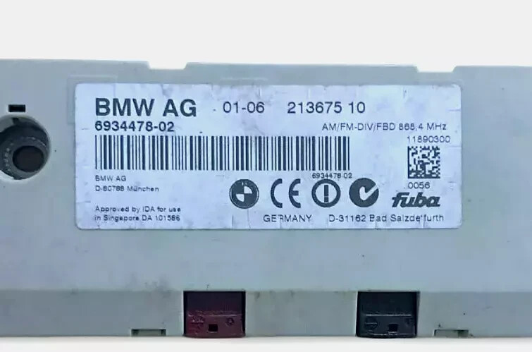 Antenna amplifier DIVERSITY BMW E61 6934478 6 months warranty | eBay