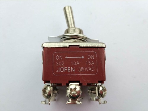 2pcs TPST ON/ON Industrial Toggle Switches 302 triple pole single throw ...
