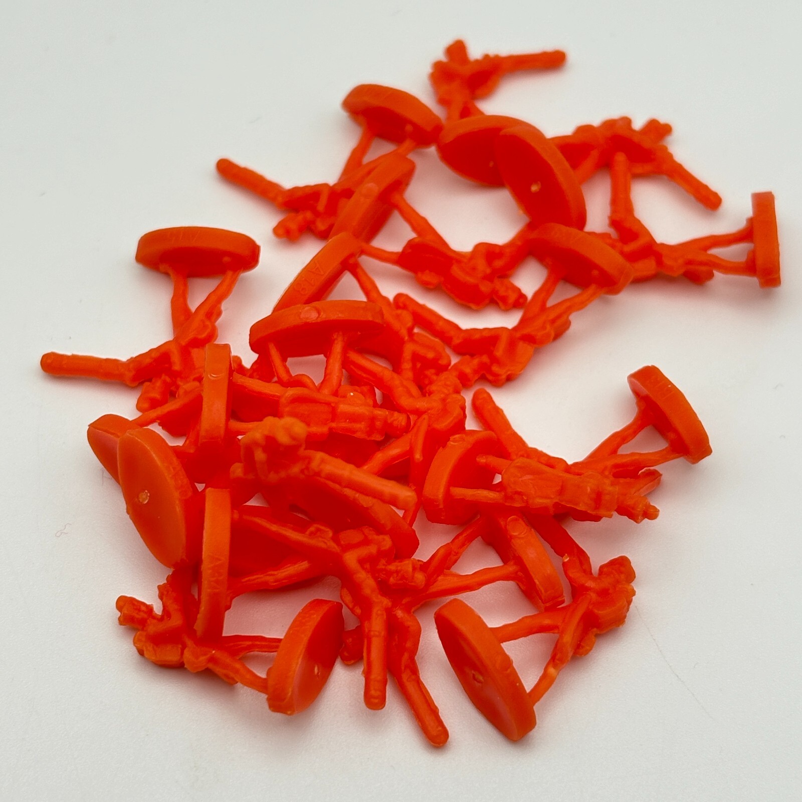 Risk 20 Orange Plastic Infantry Pieces 2015 Replacement Parts Armies | eBay