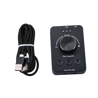 USB Computer Volume Controller PC Speaker External Volume Control ...