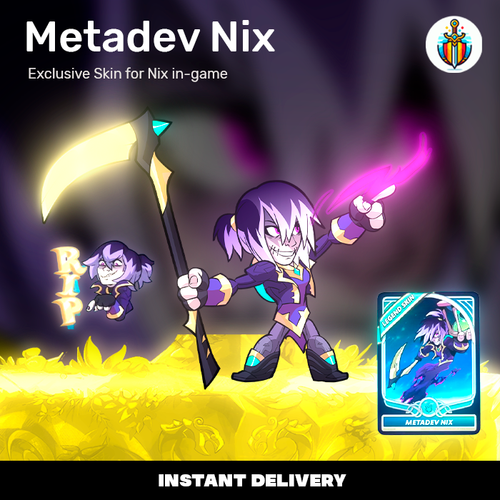 Brawlhalla: Metadev Nix Skin - Exclusive Code - BCX 2024 | eBay