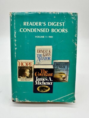 Reader's Digest Condensed Books Volume 1--1981 by Digest, Readers 1st ...